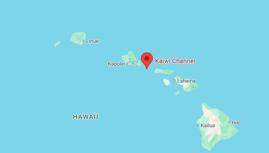 Kaiwi Kanalı nerede, kaç kilometre? Kaiwi Kanalı harita görünümü